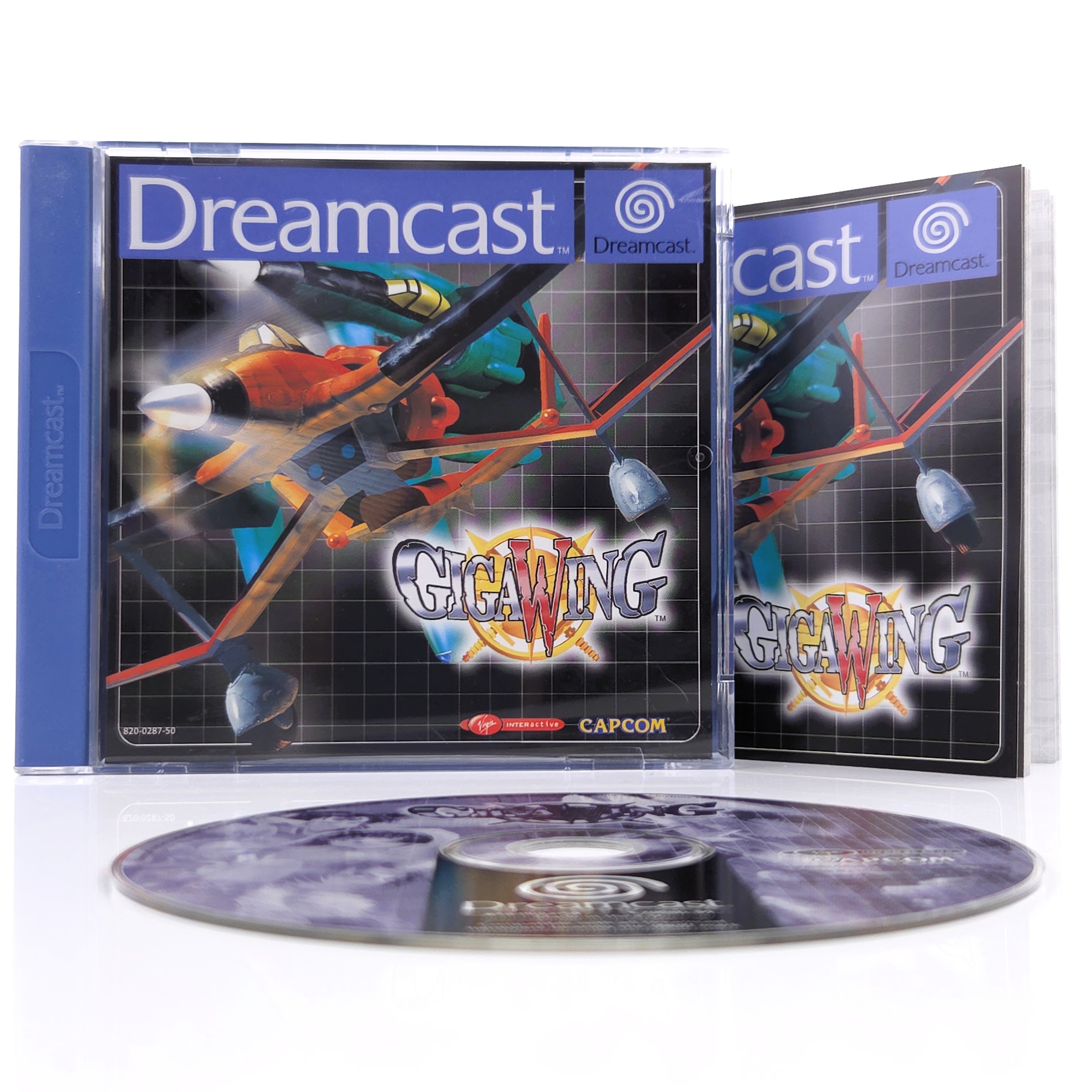 Sega Dreamcast Spiel – Giga Wing (PAL OVP)