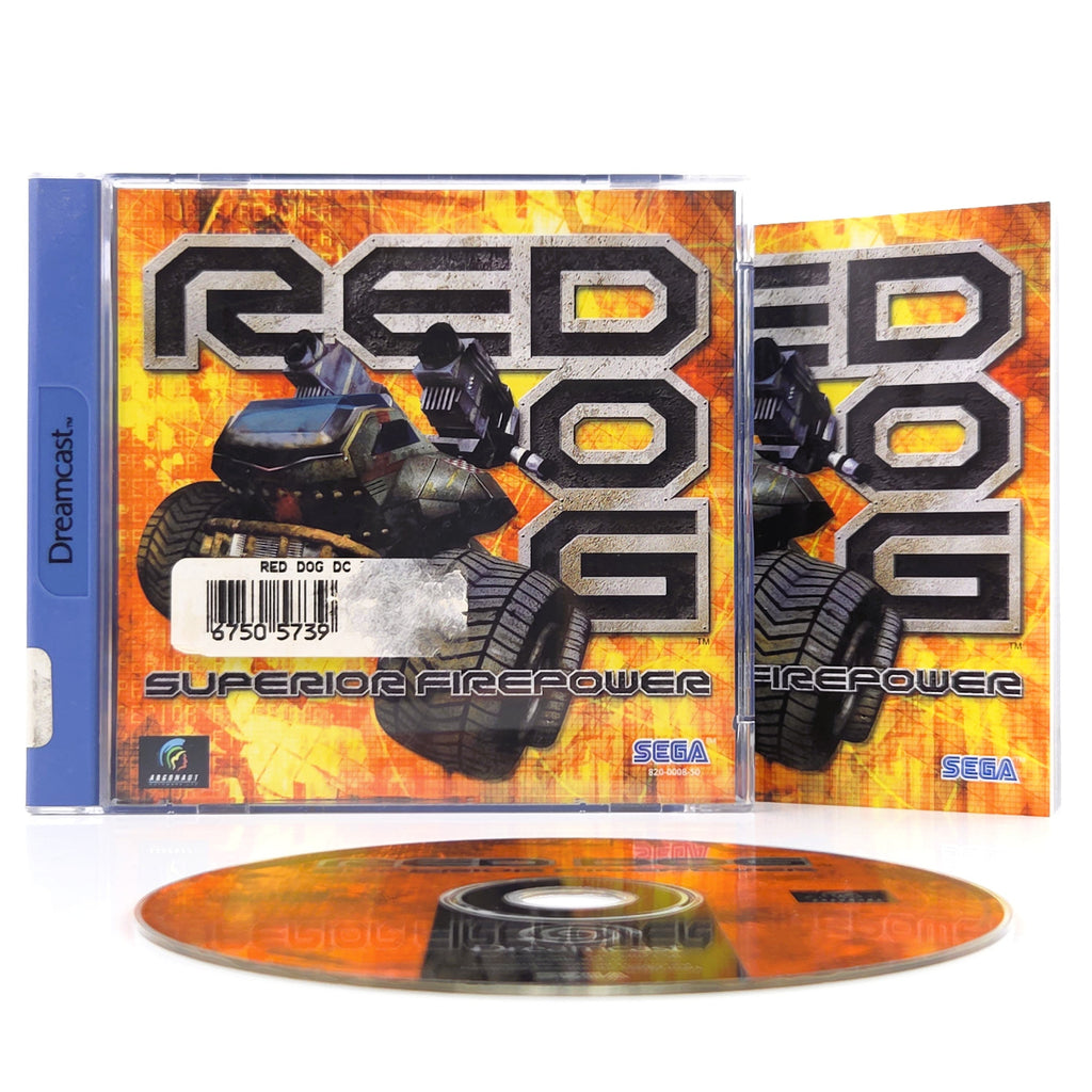 Sega Dreamcast Spiel – Red Dog Superior Firepower PAL
