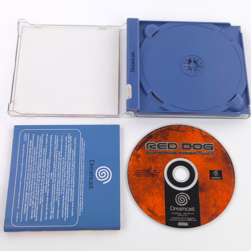 Sega Dreamcast Spiel – Red Dog Superior Firepower PAL