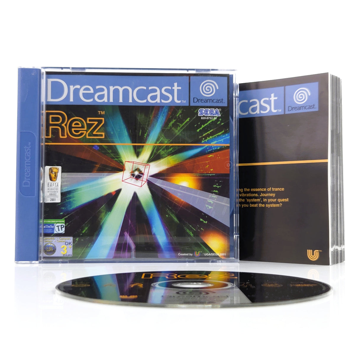 Sega Dreamcast Spiel – REZ (PAL OVP CIB)