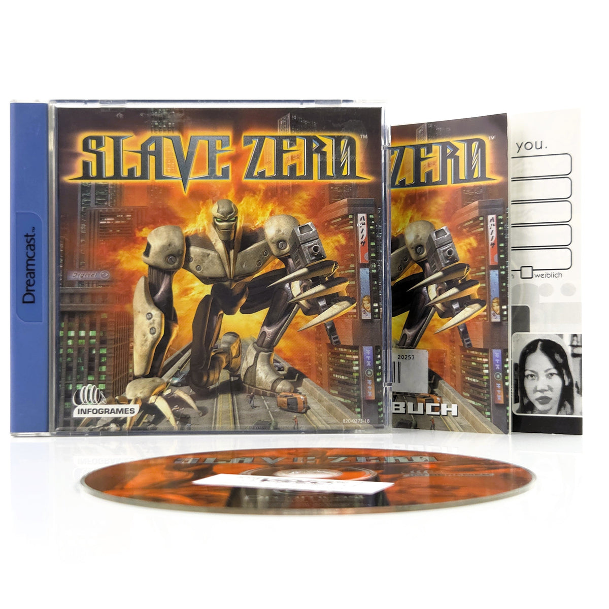 Sega Dreamcast Spiel – Slave Zero (PAL OVP)