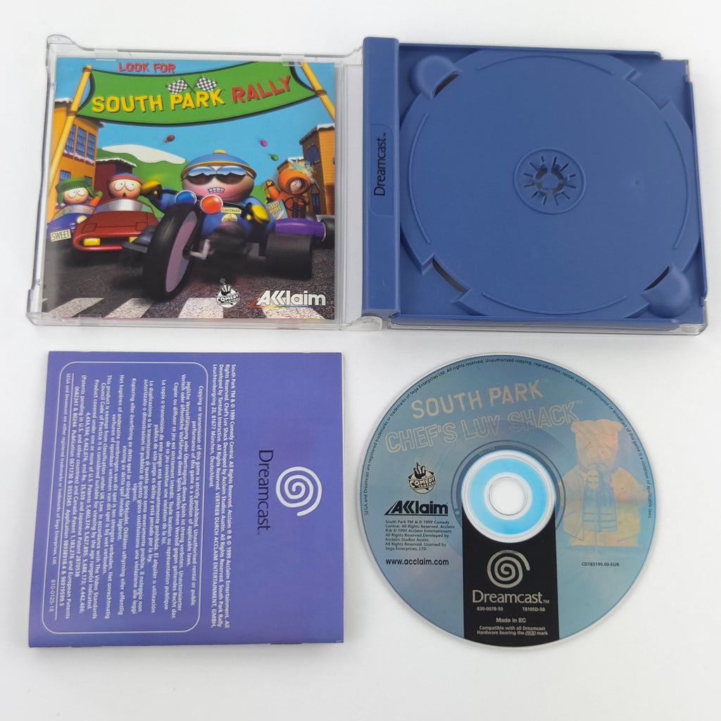 Sega Dreamcast Spiel – South Park Chefs Luv Shack PAL