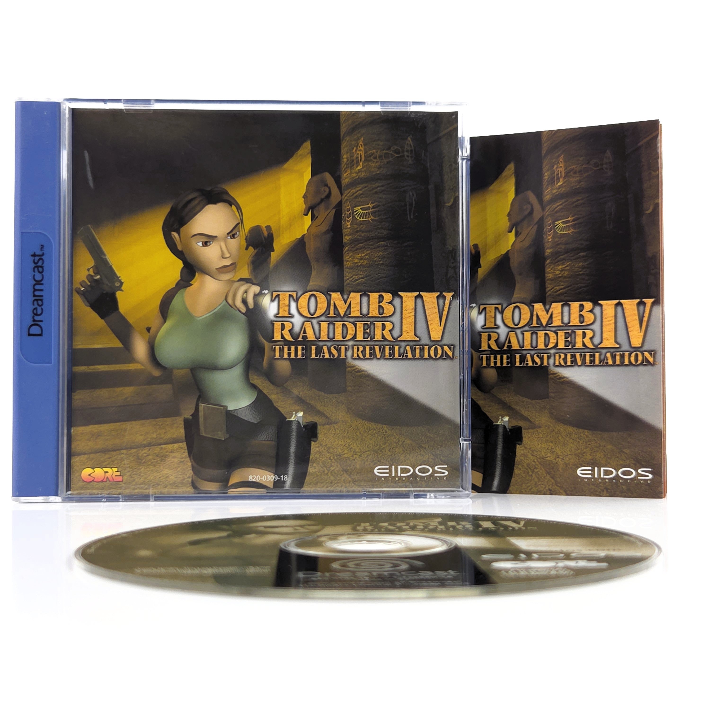 Sega Dreamcast Spiel – Tomb Raider IV (OVP PAL)