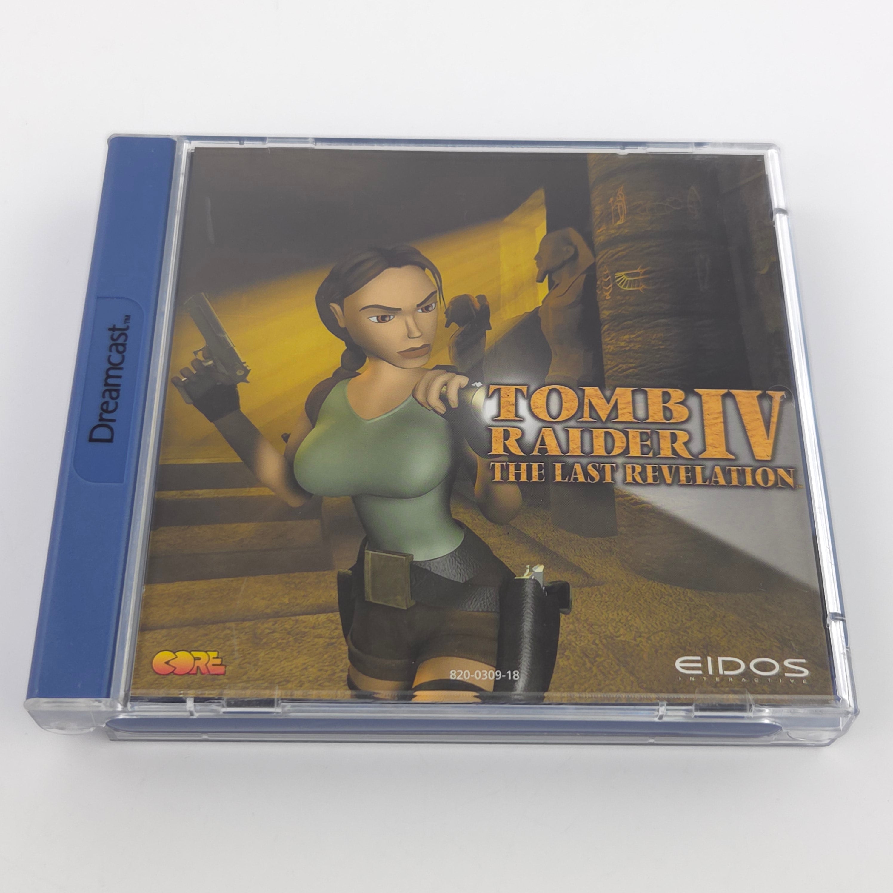 Sega Dreamcast Spiel – Tomb Raider IV (OVP PAL)