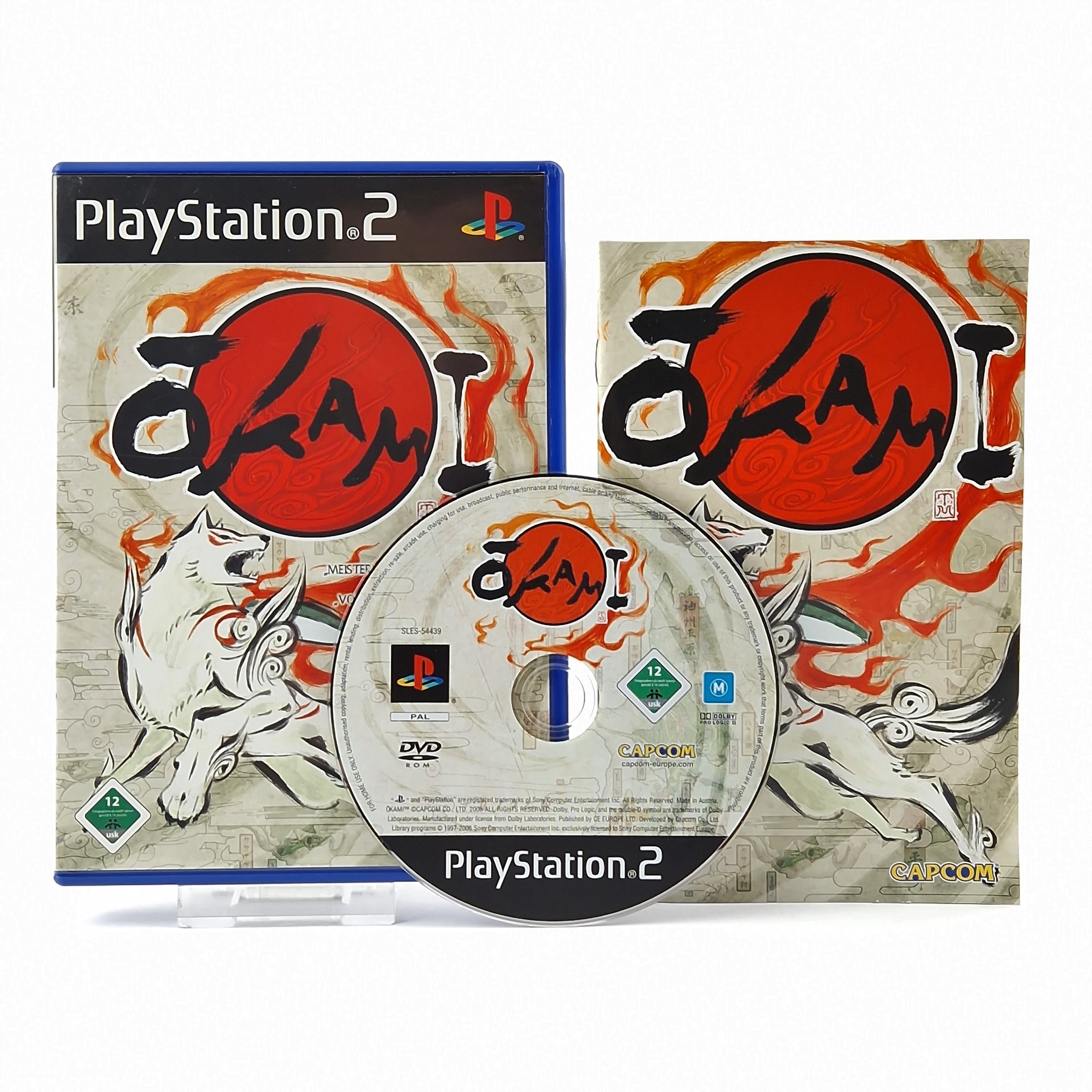 Sony Playstation 2 Spiel : Okami - OVP Anleitung PAL PS2 Game