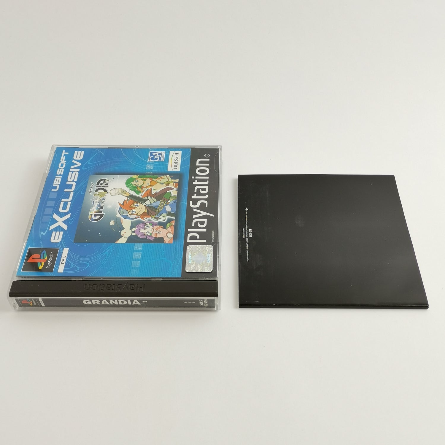 Sony Playstation 1 Game: Grandia Ubisoft Exclusive - OVP & Instruc
