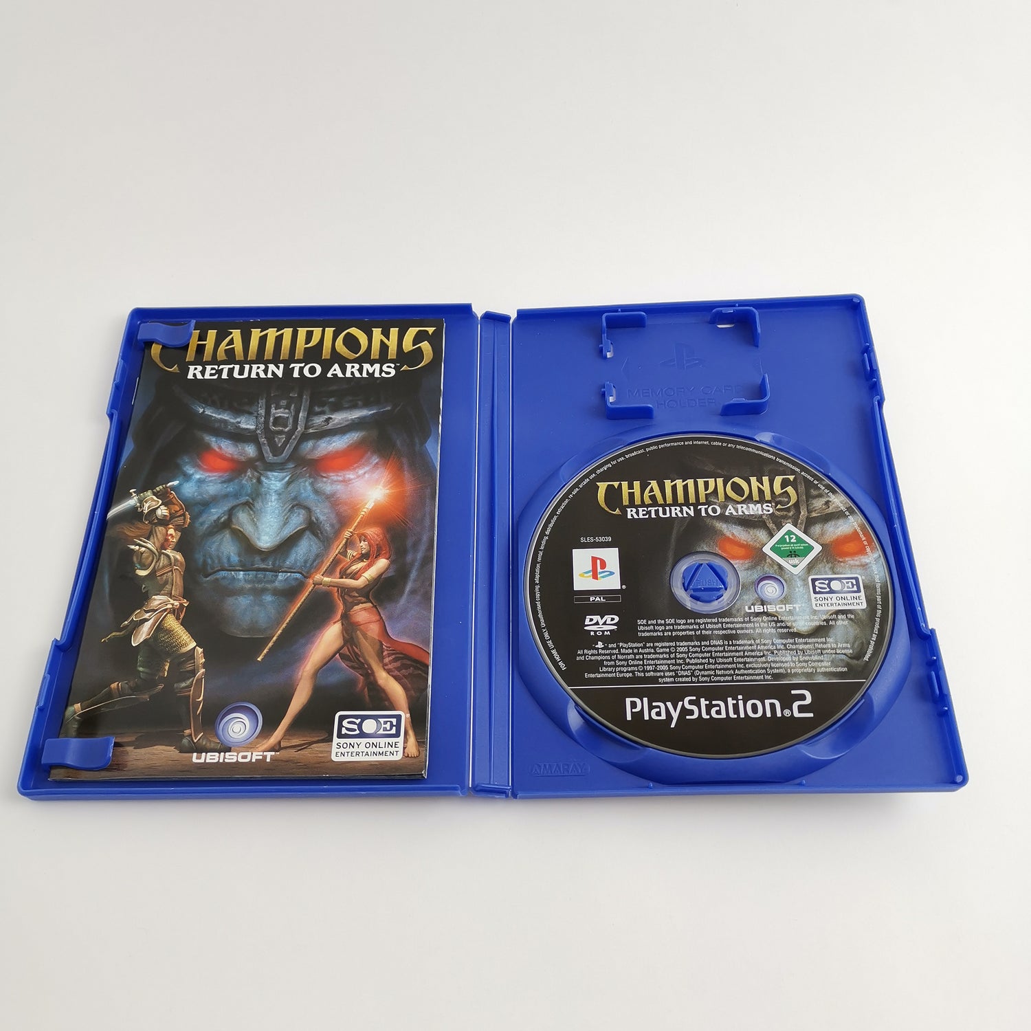 Sony Playstation 2 Game: Champions Return to Arms | PS2 OVP PAL
